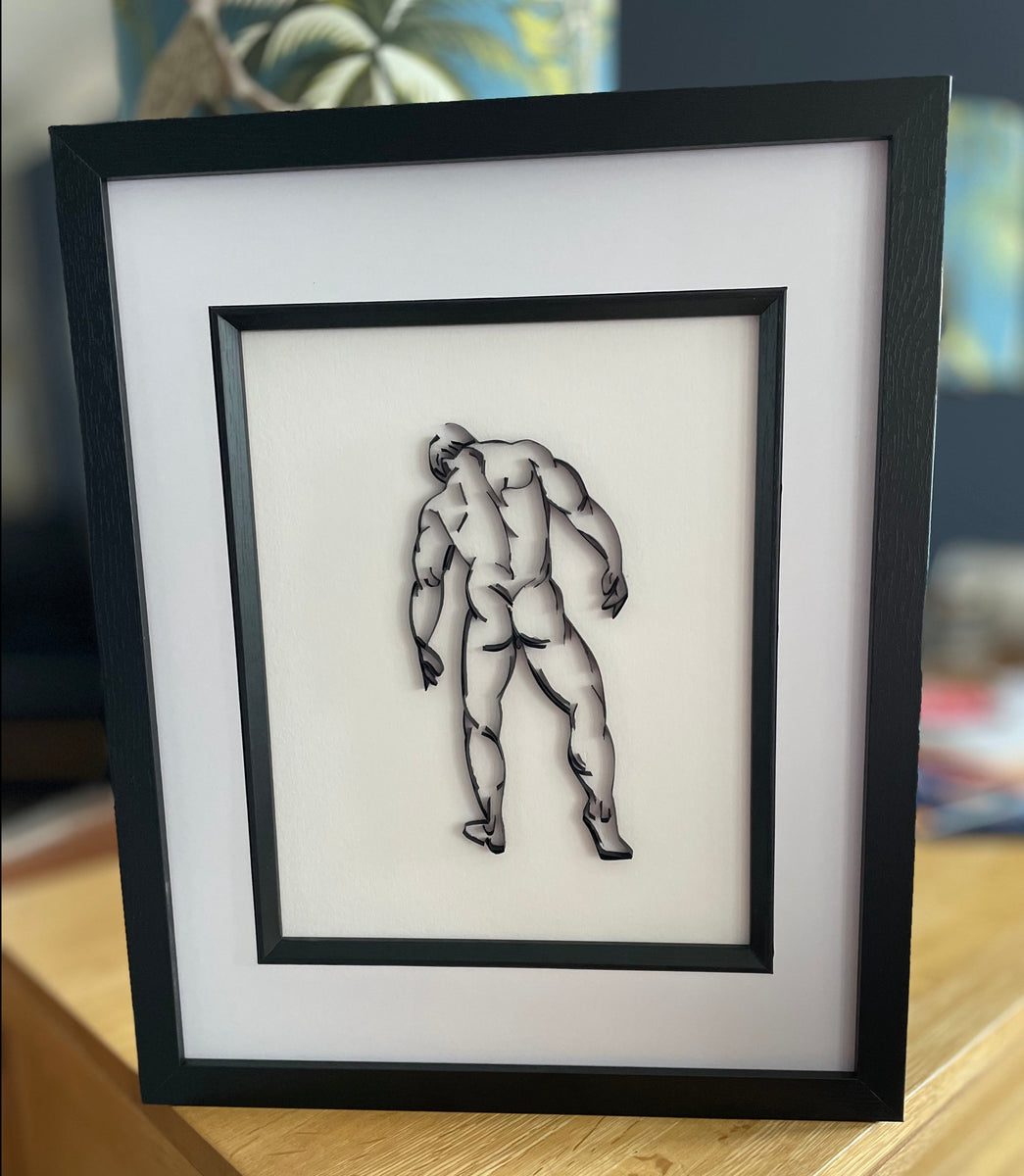 Quilled Paper Man Picture – The Quilling Guy